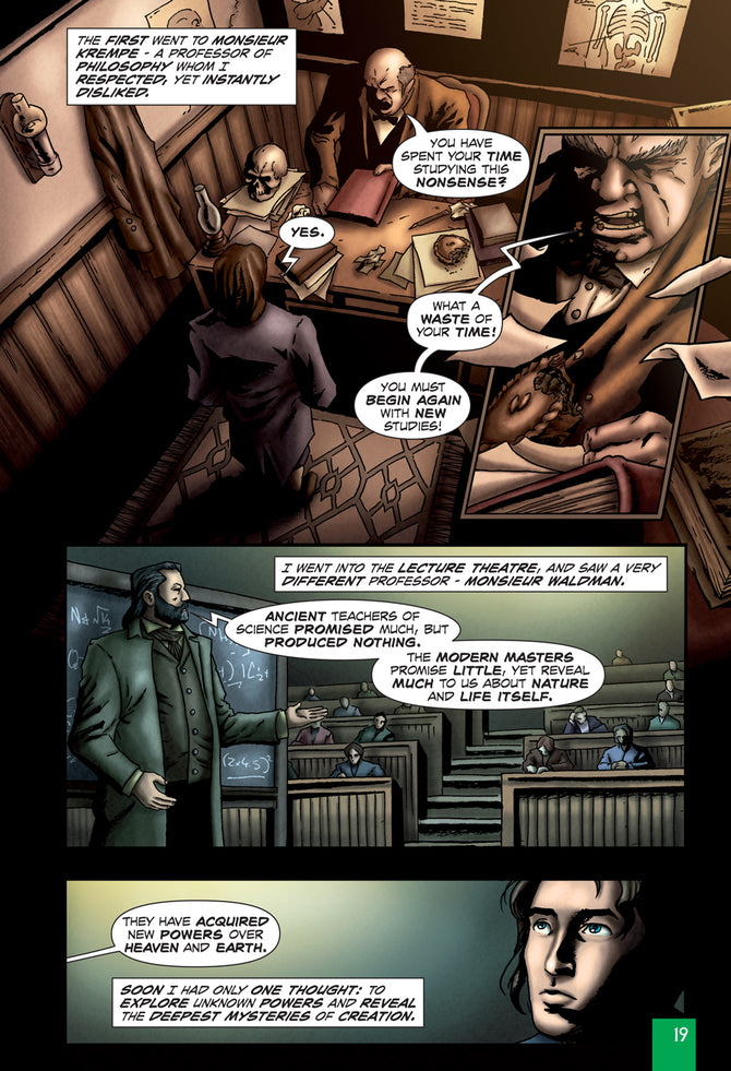 Frankenstein - Graphic Novel (Paperback) – Classical Comics